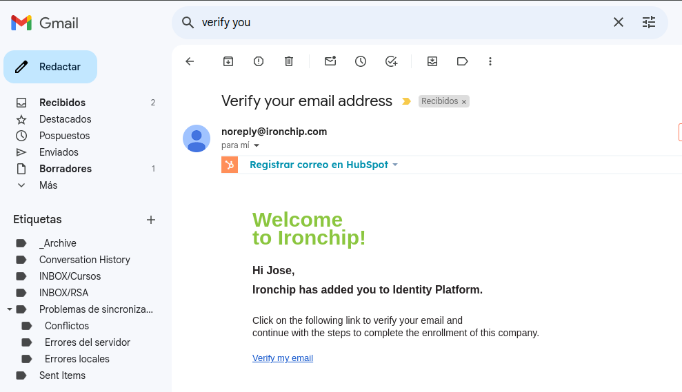 Identity Platform | Ironchip
